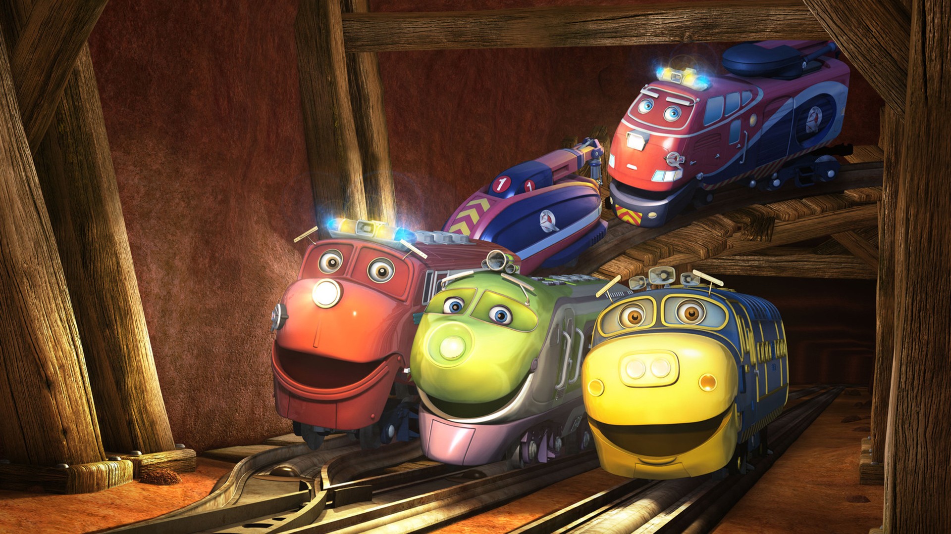 Chuggington: Veselé vláčiky - Sledujte celé časti online | Voyo